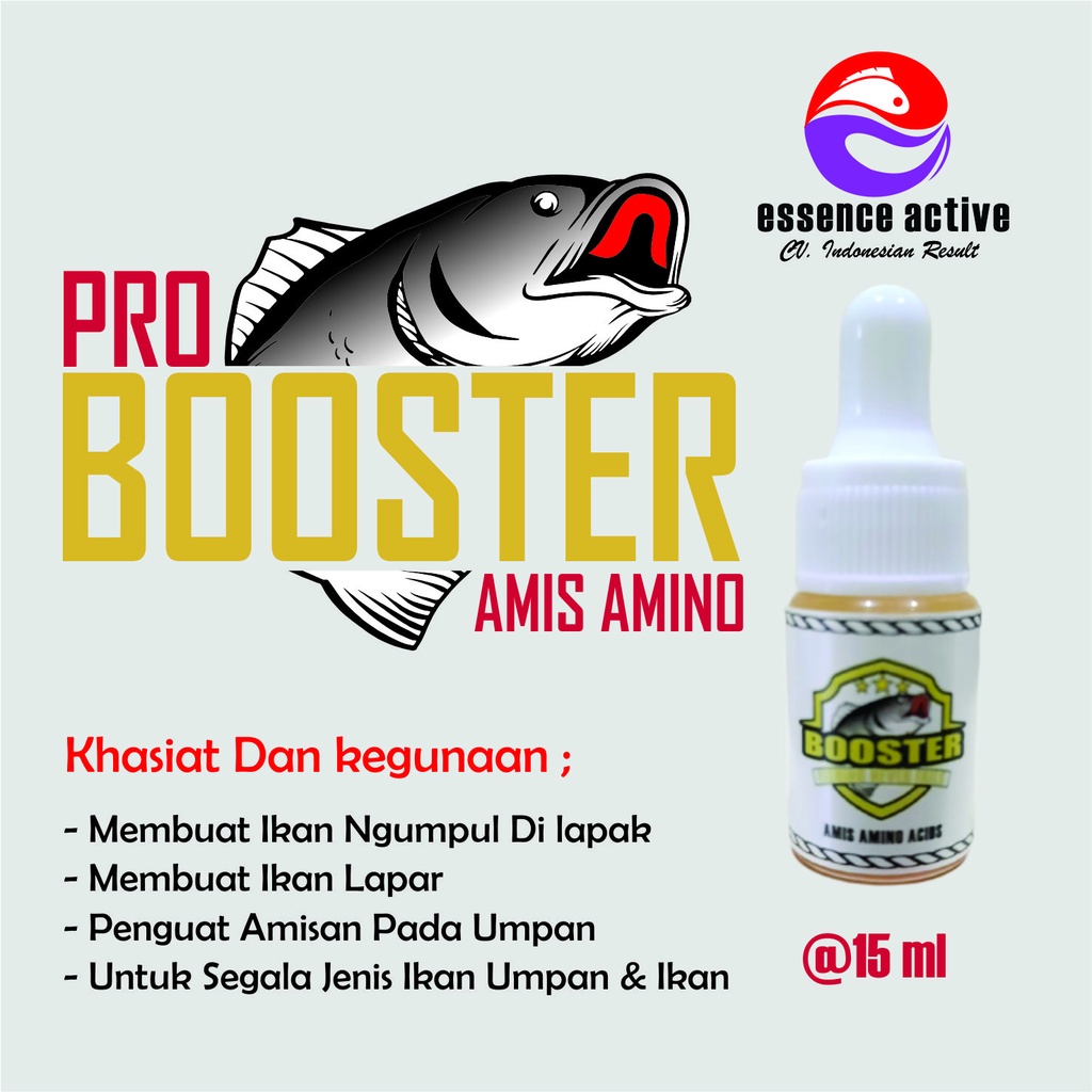 Jual ESSEN PRO BOOSTER AMIS AMINO ACIDS / ESSEN PRO BOOSTER 15ML / BOOSTER IKAN / BOSSTER ...