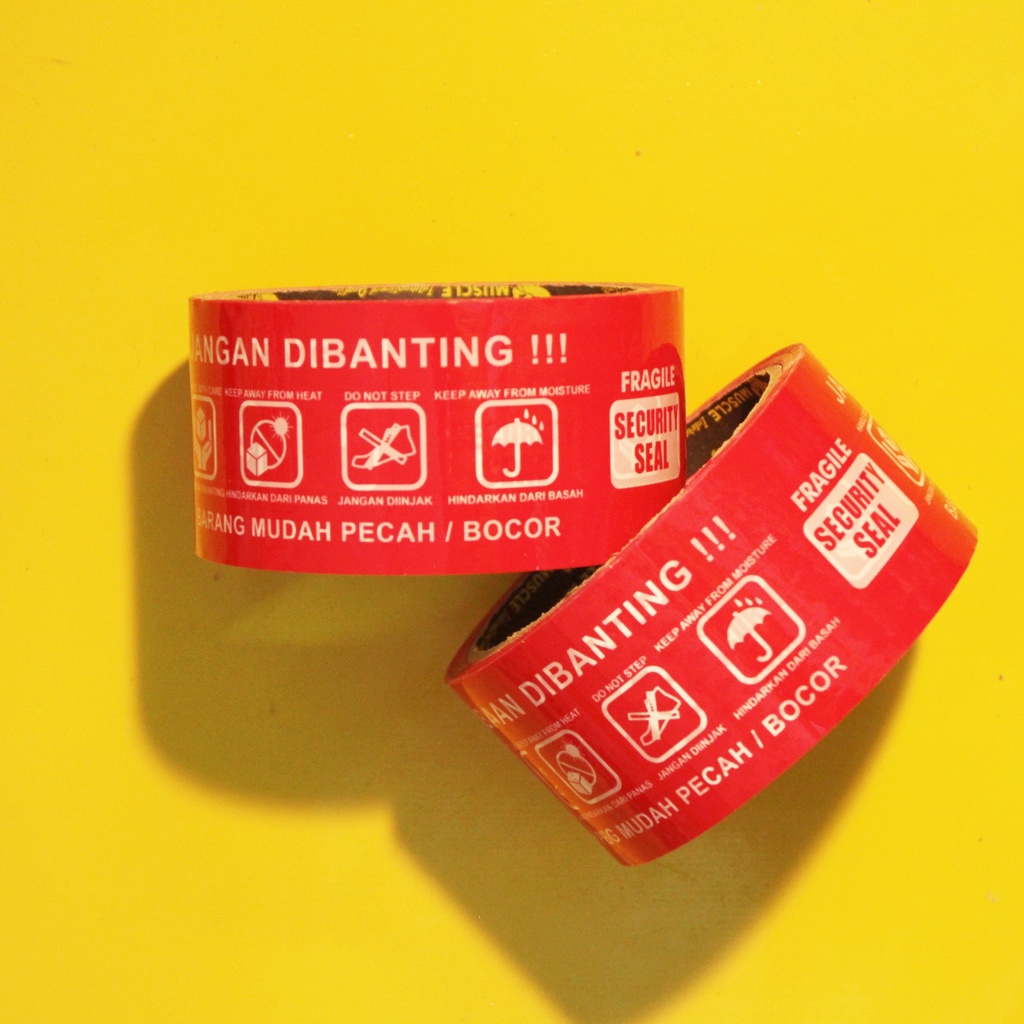 Jual [Besar] Solasi/Lakban/Isolasi Fragile dan Bening Muscle untuk ...