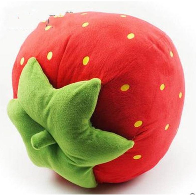 Jual Boneka Bantal Buah Stroberi - Lembut Dan Sangat Halus Kualitas SNI ...