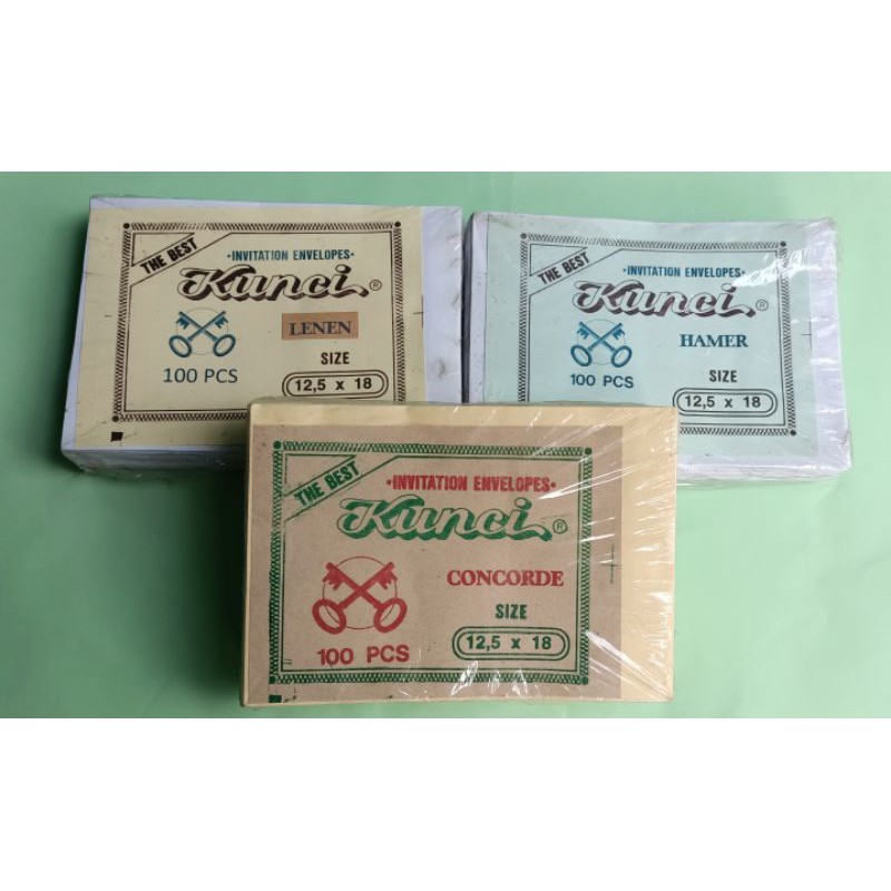 Jual Amplop Linen 12.5x18/Amplop Concorde 12.5x18/Amplop H*mer 12.5x18 ...