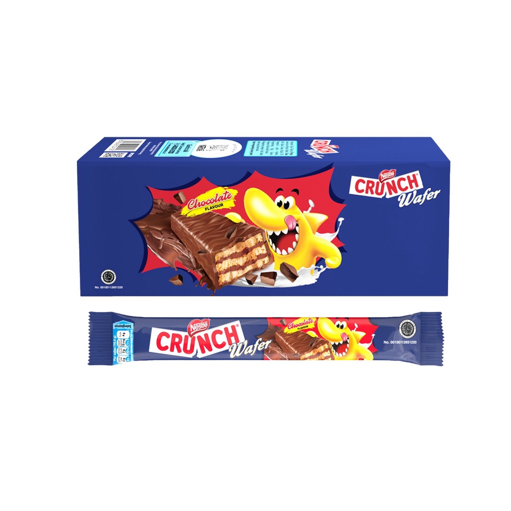 Jual Crunch Wafer Chocolate - Nestle - 1 Box isi 8 Pcs | Shopee Indonesia