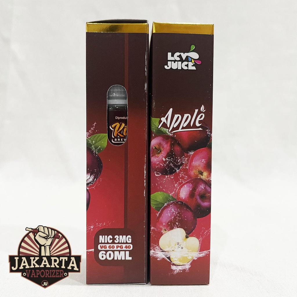 Jual LCV APPLE 60ML 3MG BY KING BREWERY LCV JUICE VAPOR | Shopee Indonesia