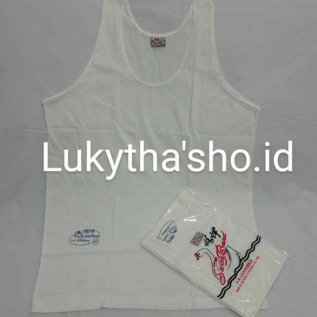 Jual 3pc Singlet Swan brand no 38 40 42. | Shopee Indonesia