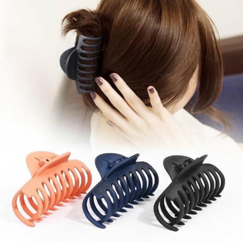 Jual Jepit rambut Jumbo 10cm Gigi 9 Jepitan Jedai Roll Style Korea ...