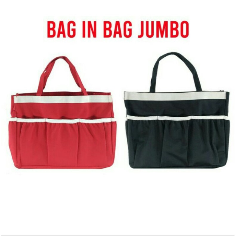 Jual Tas Dalam Tas Organizer Serbaguna Besar 30x15x22cm | Shopee Indonesia