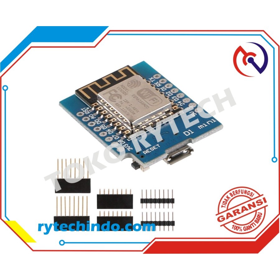 Jual WEMOS D1 MINI NODEMCU 4MB LUA WIFI IOT INTERNET ESP8266 ESP-12 E ...