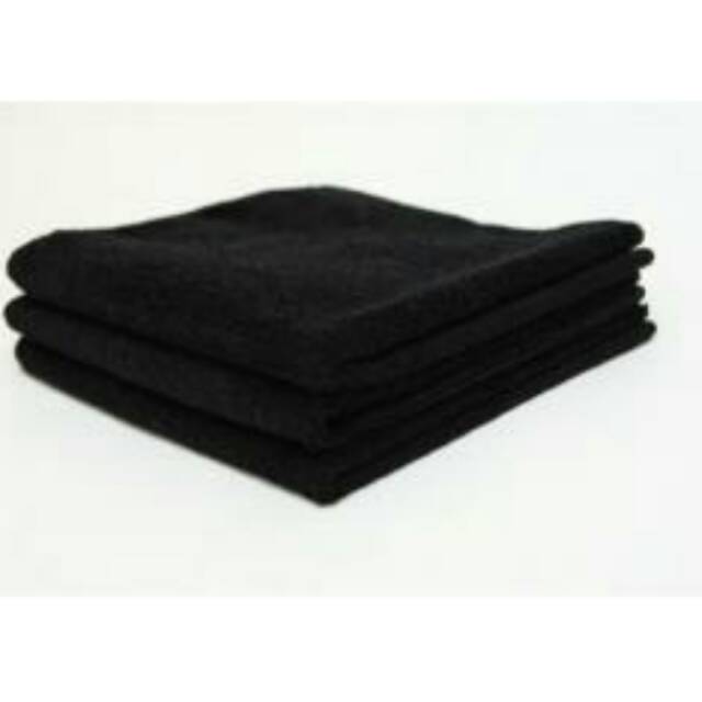 Jual Handuk Hitam Polos | Shopee Indonesia