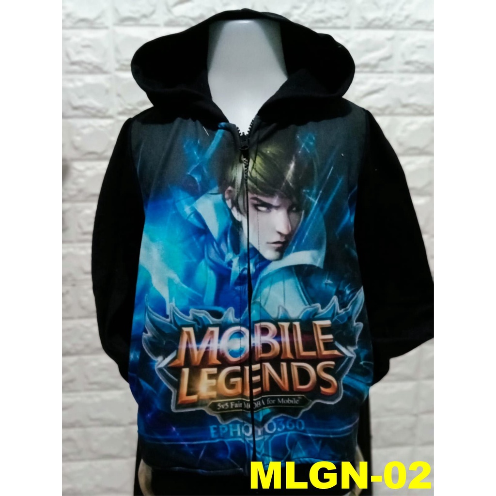 Jual Jaket Anak MOBILE LEGEND Printing Usia 2-7 Tahun | Shopee Indonesia