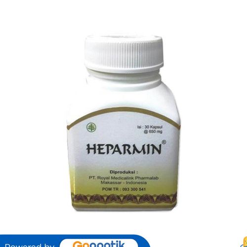 Jual Heparmin Botol 30 Kapsul | Shopee Indonesia