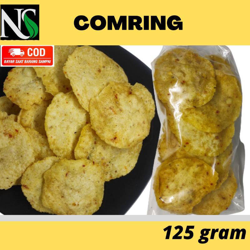Jual KERIPIK COMRING COMRO KERING KENCUR 125 GRAM OLEH OLEH BANDUNG ...