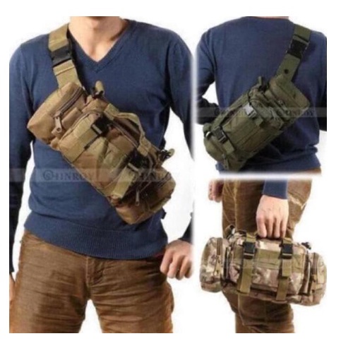 Jual TAS SELEMPANG HIJAU ARMY KOREA - TAS SAMPING ARMY - TAS TACTICAL ...