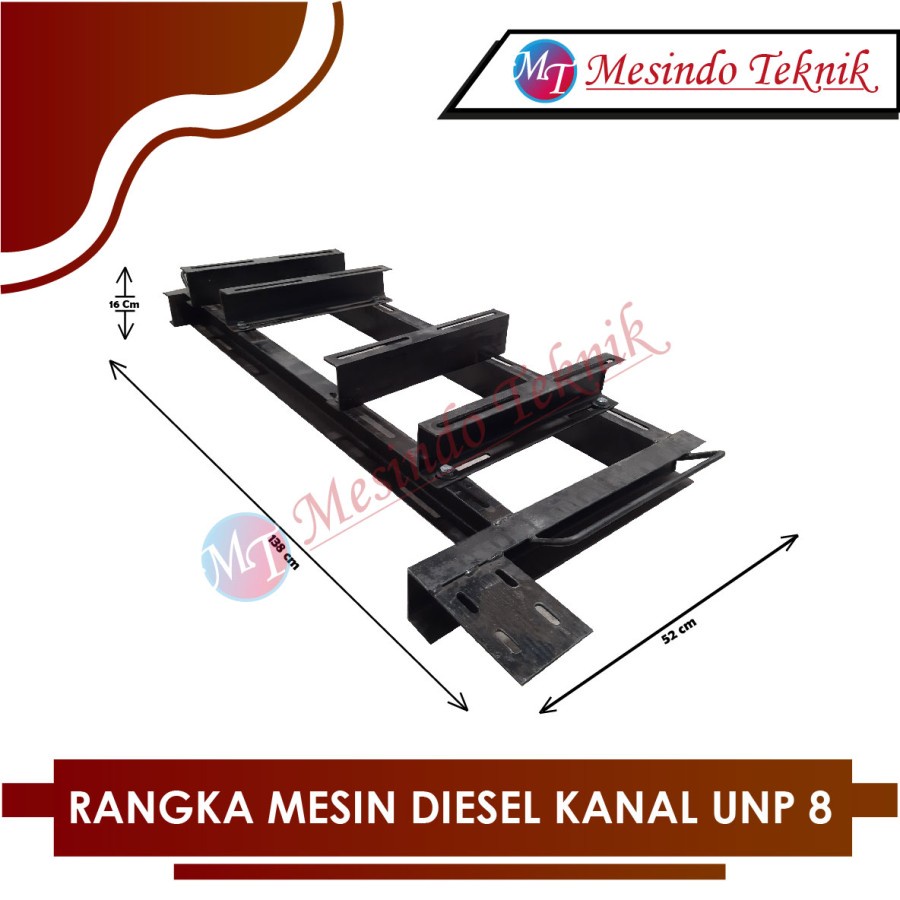 Jual RANGKA MESIN DIESEL KANAL UNP 8 | Shopee Indonesia