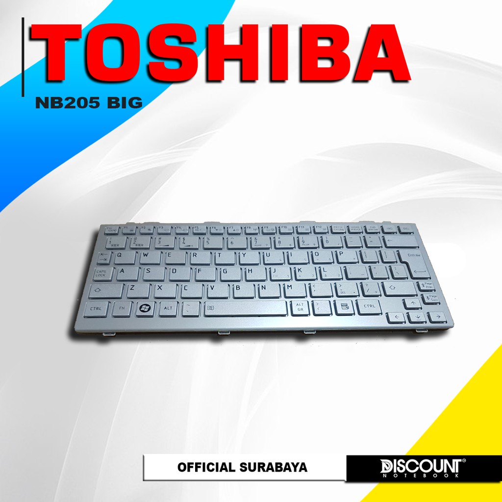 Jual KEYBOARD LAPTOP TOSHIBA NB200, NB205, NB250, NB300, NB305, NB500 ...