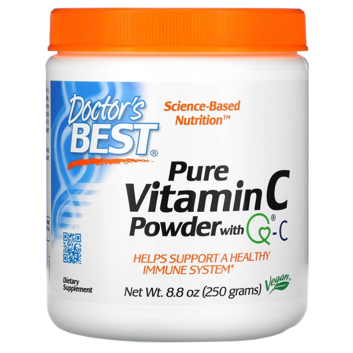 Jual Doctor's Best, Vitamin C Powder With Q-C 250 g | Shopee Indonesia