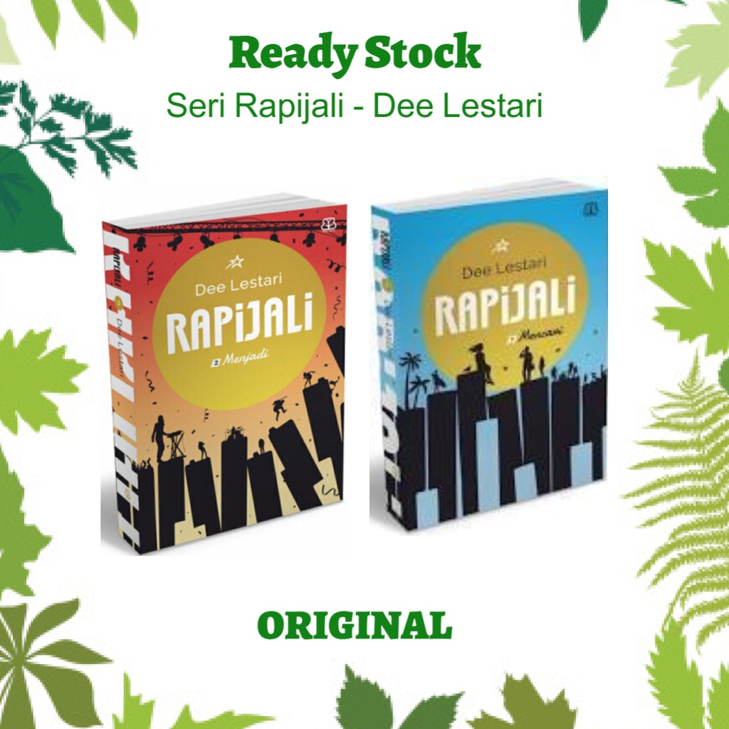 Jual Rapijali 2 Menjadi Aroma Karsa Rantai Yang Tak Putus - Dee Lestari ...