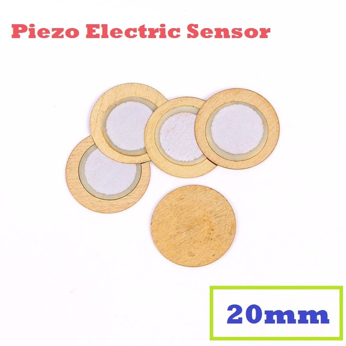Jual Piezo Electric Ceramic Buzzer 20mm Element Sounder Sensor Sound Disc | Shopee Indonesia