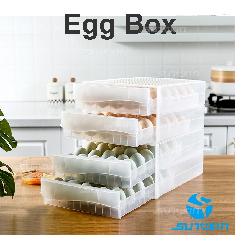 Jual SUNXIN- Rak Tempat Penyimpanan Telur 2148/ Egg Box / Rak Telur ...