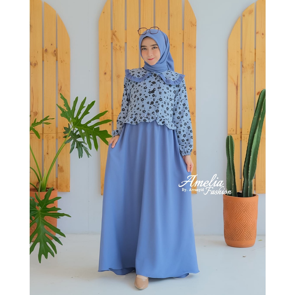 Jual KIRAN DRESS ORIGINAL AMELIA BISA BUAT SERAGAM | Shopee Indonesia