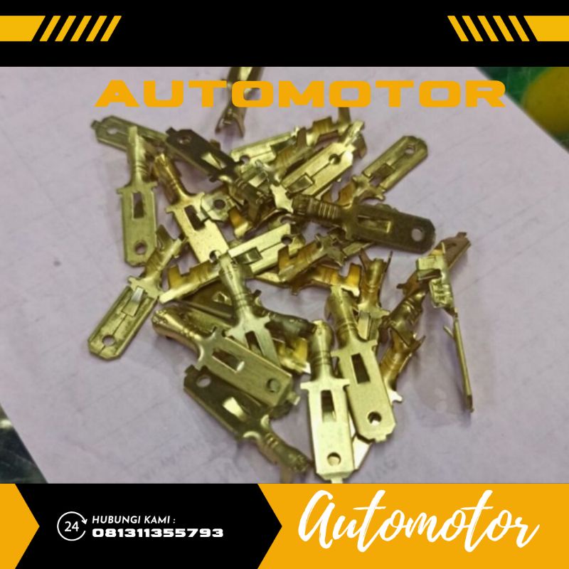 Jual Terminal kabel terminal skun Male 6mm merek STP | Shopee Indonesia