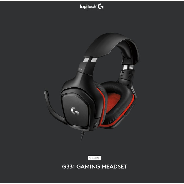 Jual Headset Gaming Logitech G331 Stereo Microphone Garansi Resmi | Shopee Indonesia