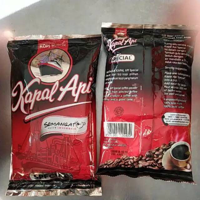Jual Kopi Kapal Api Special 60 Gr Isi 10 / RENCENG | Shopee Indonesia