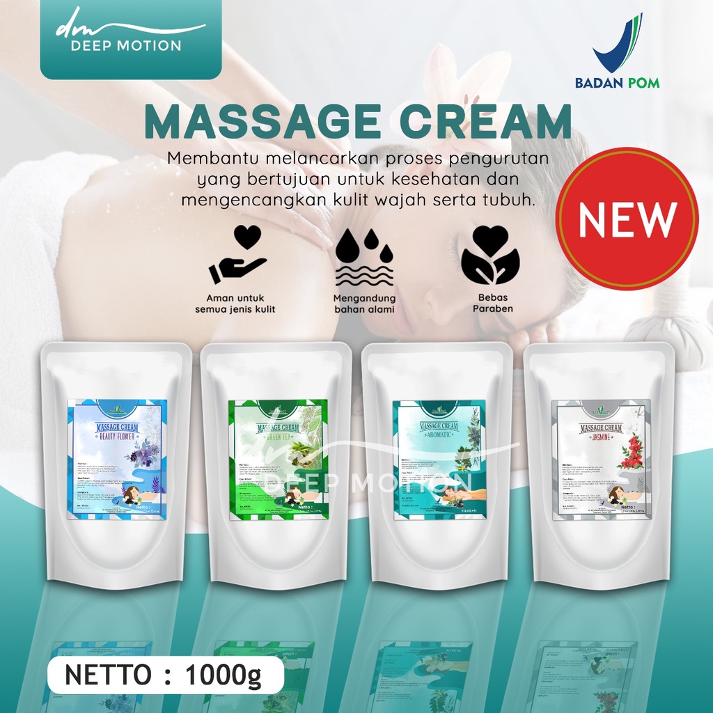Jual Massage Cream Aromatic Krim Pijat Urut Salon And Spa Refleksi