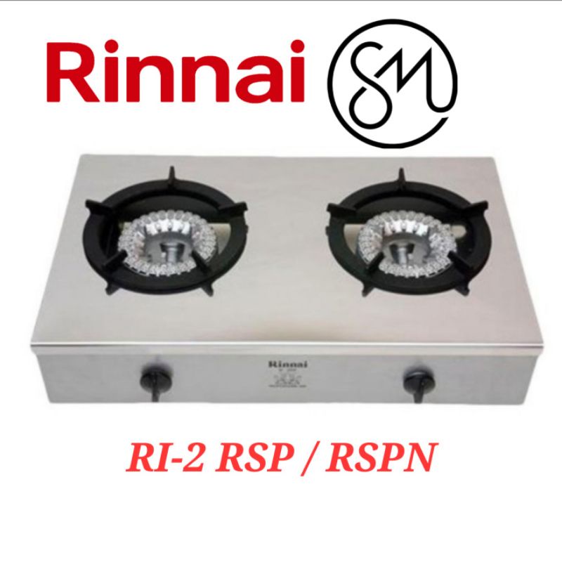 Jual Kompor Gas Rinnai RI-2 RSP / 2RSPN | Shopee Indonesia