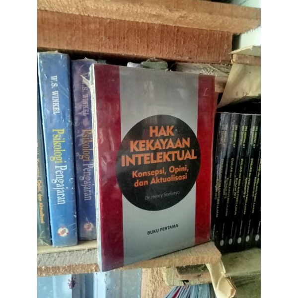 Jual Buku Hak kekayaan intelektual konsepsi opini dan aktualisasi Henry Soelistiyo | Shopee ...