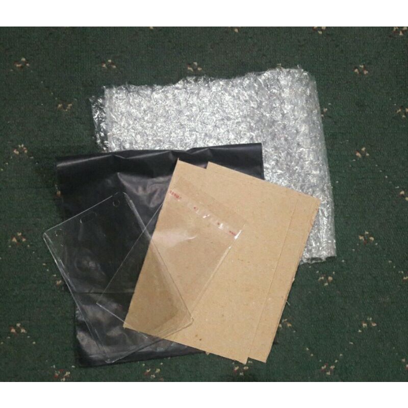 Jual bahan packing photocard lengkap || untuk kertas ganteng | Shopee ...