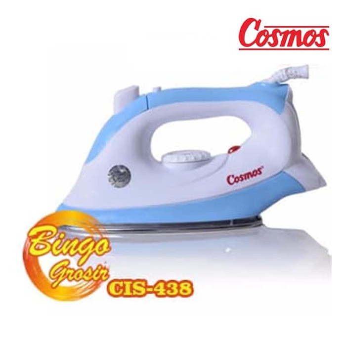 Jual SETRIKA COSMOS CIS-438 ( ELECTRIC IRON ) - Biru Muda | Shopee ...
