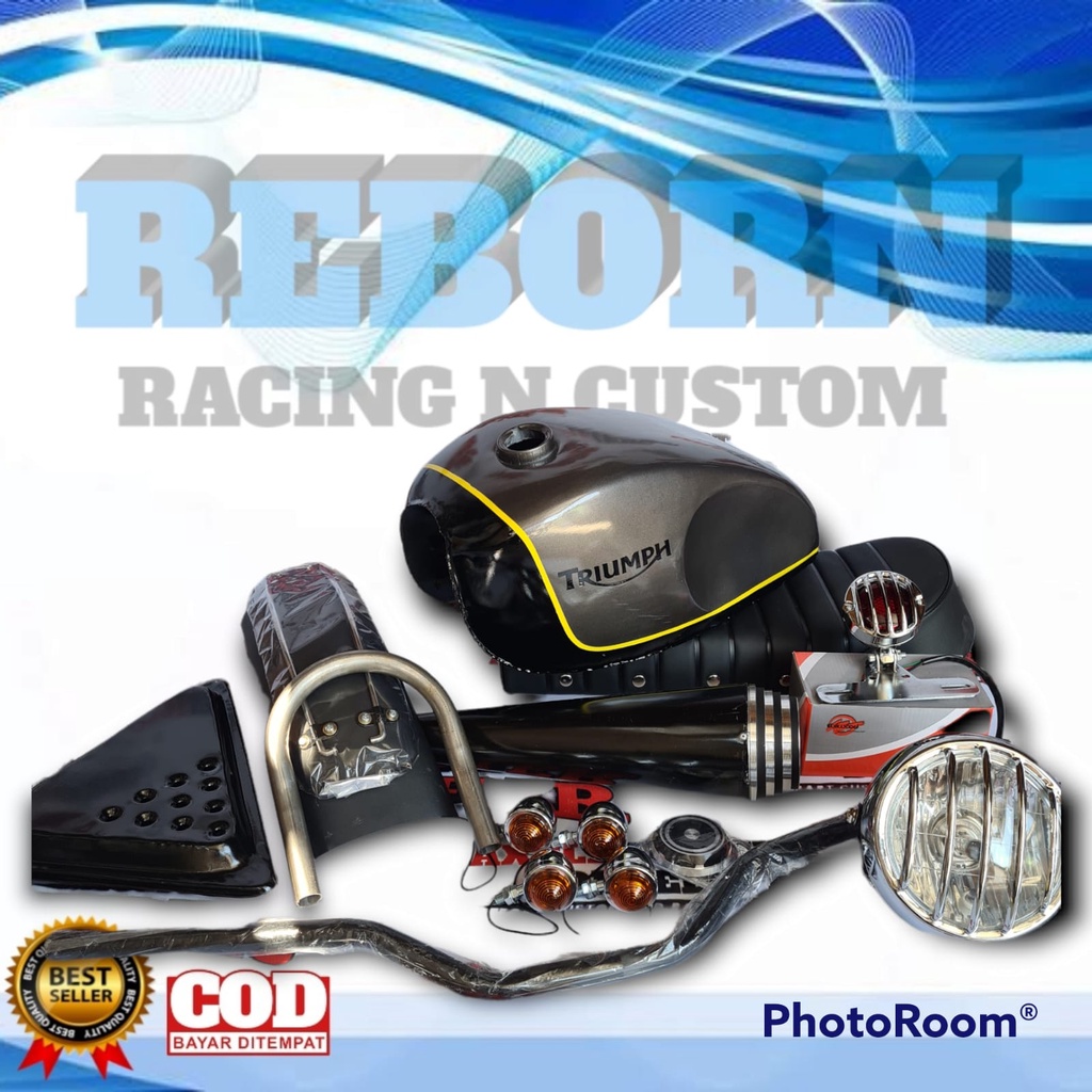 Jual PAKET BODY SET JAPSTYLE BRATSYLE CLASSIC KLASIK TANGKI CUSTOM ...