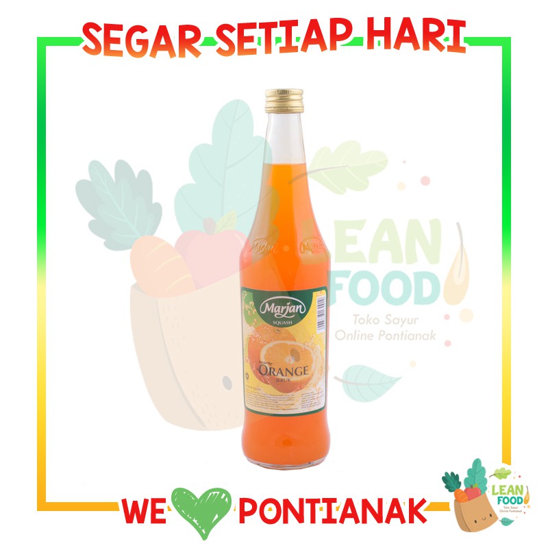 Jual Marjan Sirup Squash Orange 450ml | Shopee Indonesia