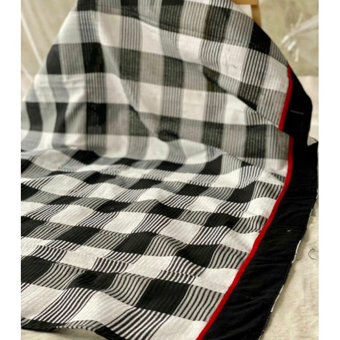 Jual SAPUT POLENG GARIS" TEPI POLOS | Shopee Indonesia