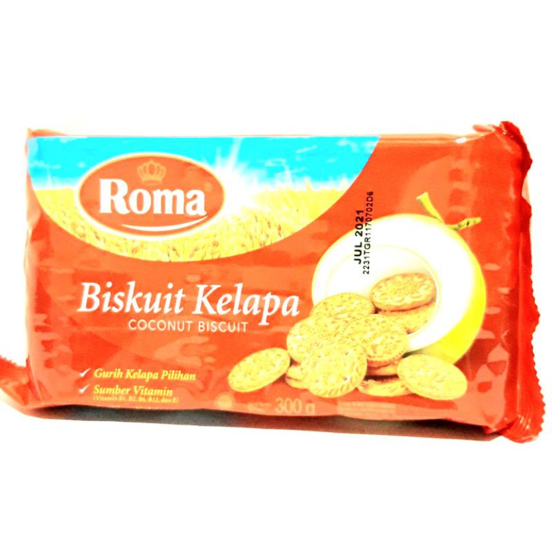 Jual Roma Kelapa Biscuit 300 g | Shopee Indonesia