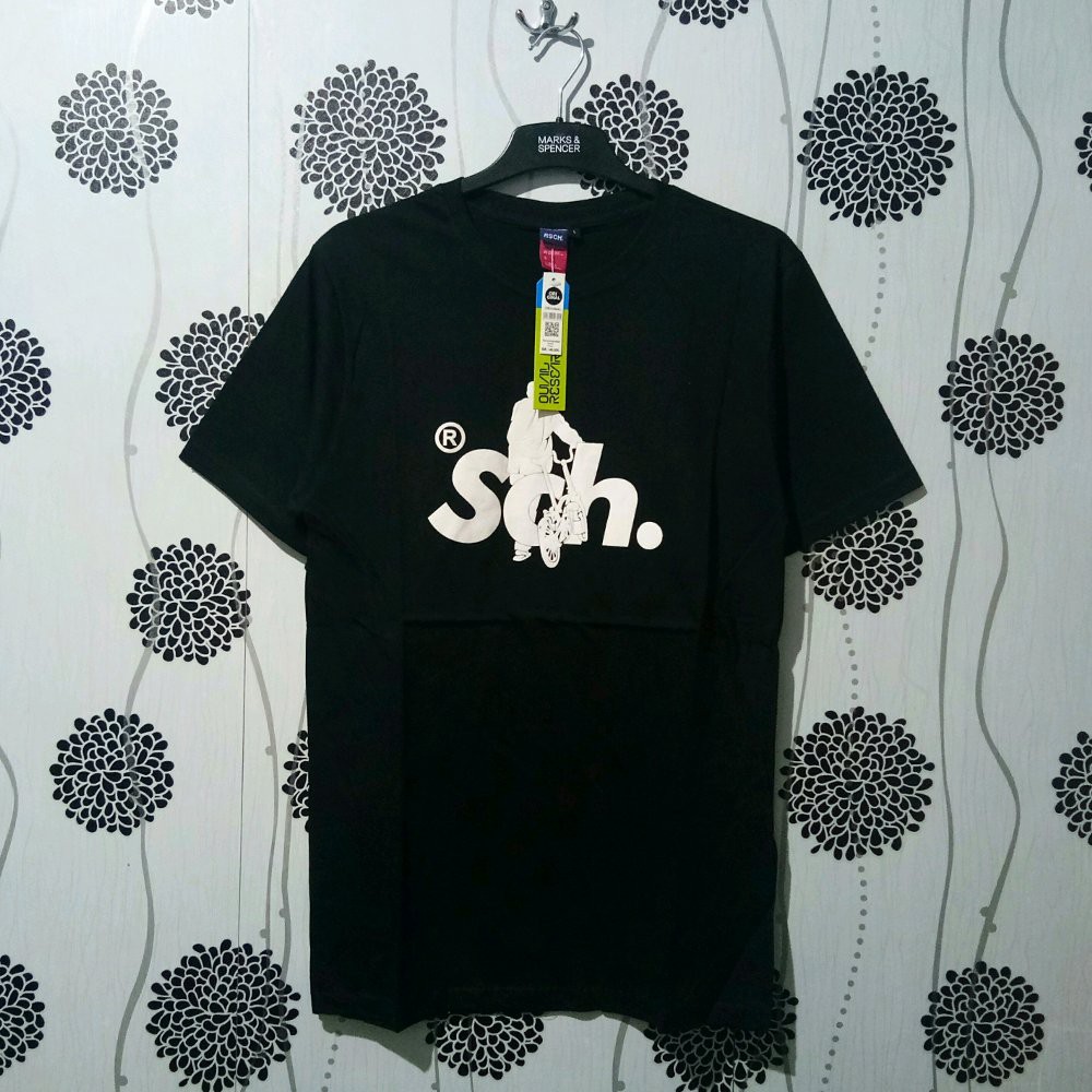 Jual Jual Baju Kaos Distro SCH Hitam By RSCH Simple New Art Murah ...