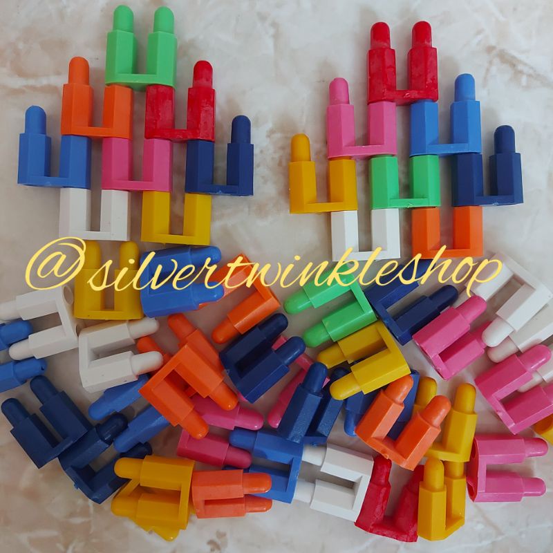 Jual Mainan bongkar pasang lego roket miniset sedang medium mini set ...