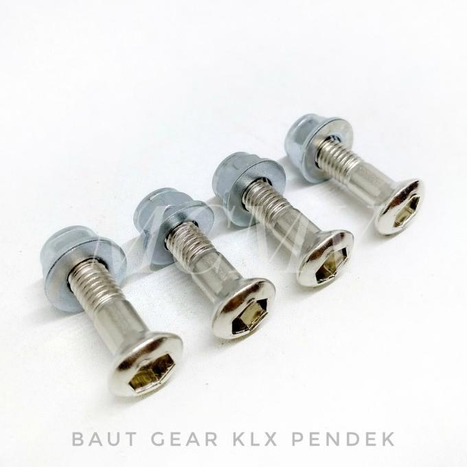 Jual BAUT GEAR GIR MUR PIRINGAN CAKRAM DEPAN BELAKANG CRF 150 KLX 150 ...