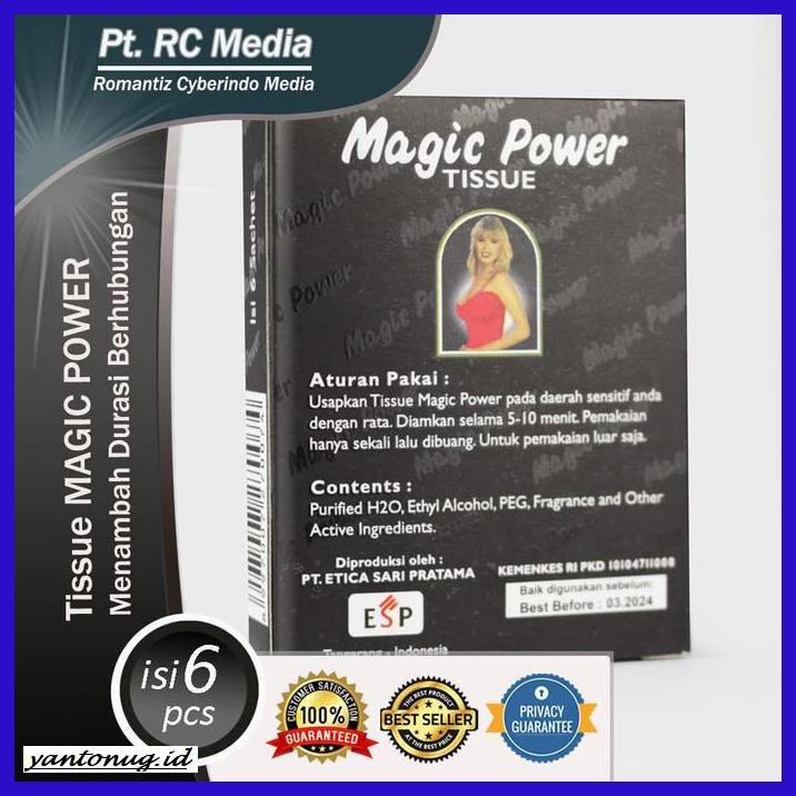 Jual Program-Negara- Tissue Tisu Magic Power 1 Box 6 Pcs - Menambah ...