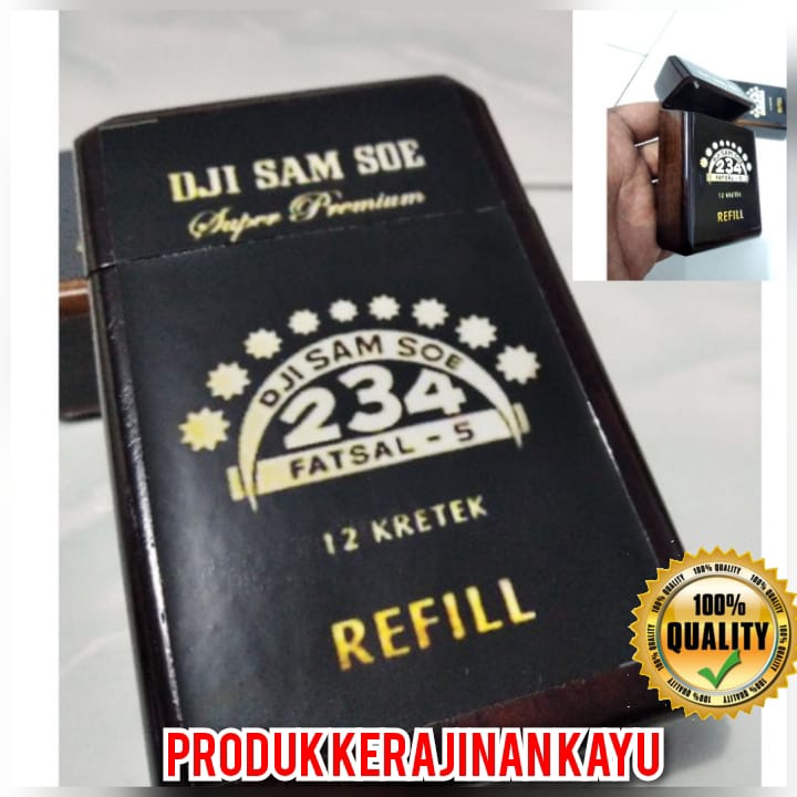 Jual TEMPAT ROKOK REFILL MURAH, KOTAK ROKOK MOTIF UNIK, TEMPAT ...