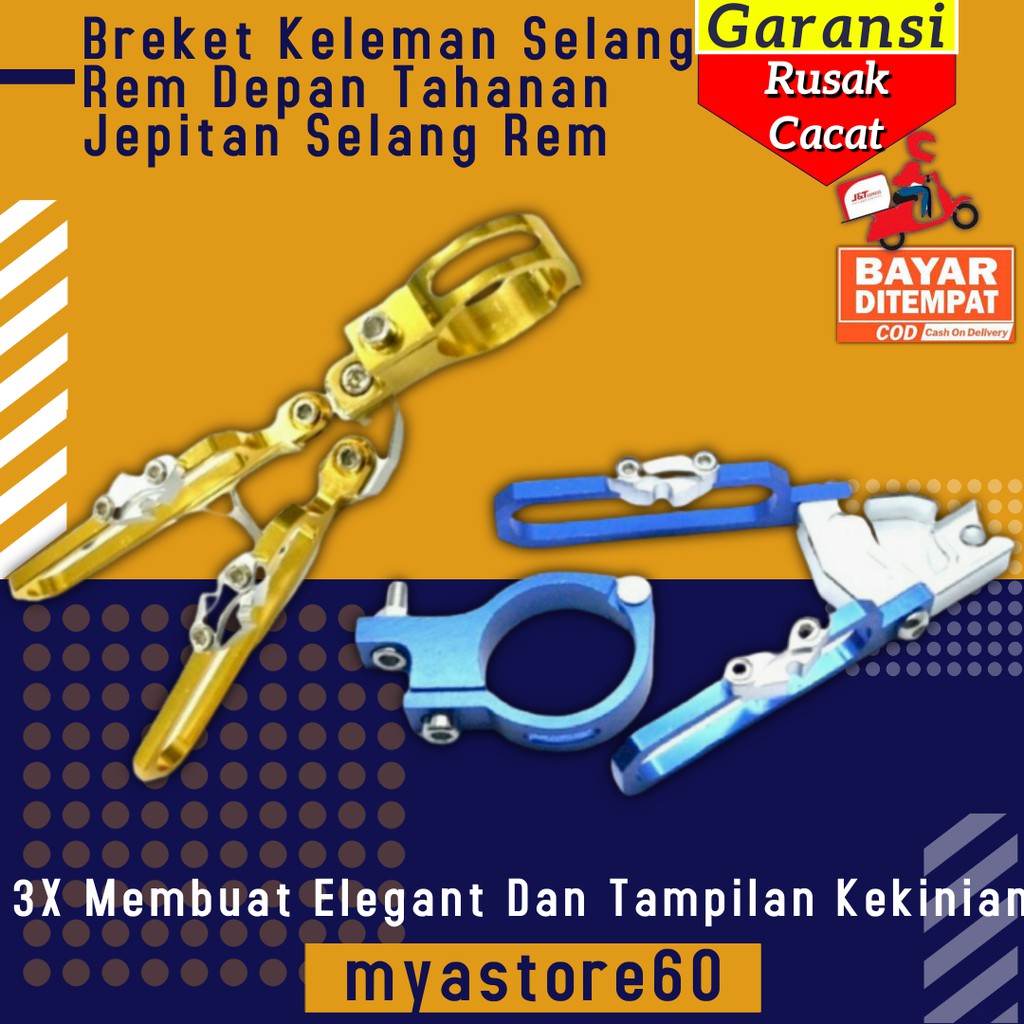 Jual Breket Kleman Keleman Selang Rem Depan Tahanan Jepitan Selang Rem ...