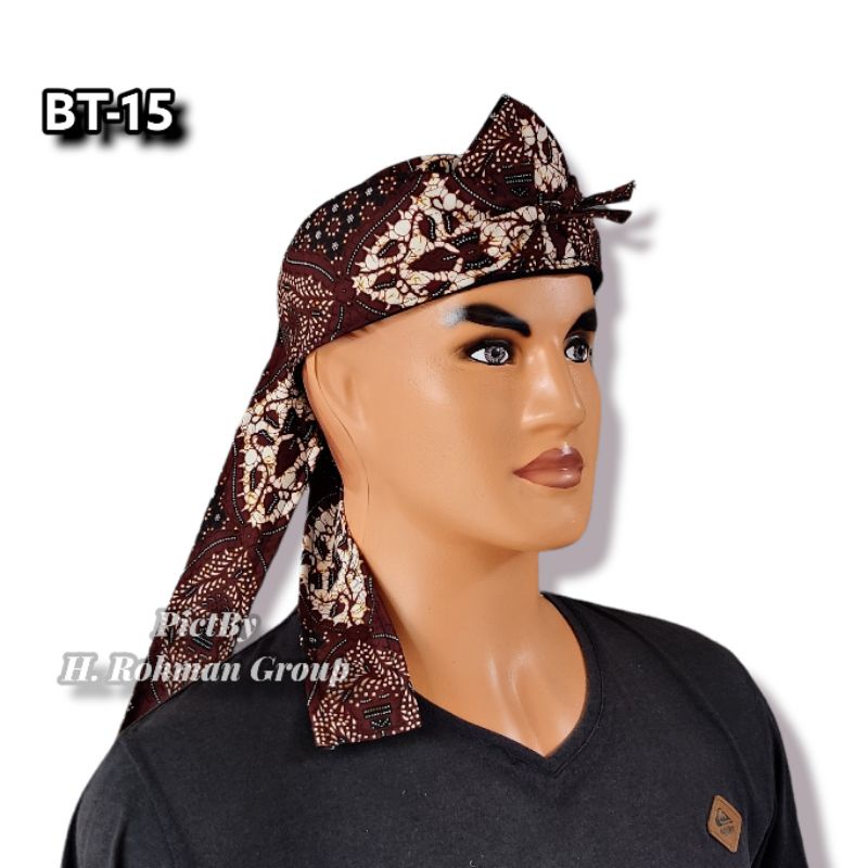 Jual TOPI BLANGKON JAWA SUNDA DEWASA MOTIF BATIK IKET KEPALA MOTIF ...