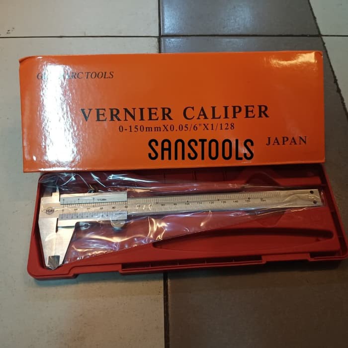 Jual sigmat Toki 6" 150mm sketmat jangka sorong vernier caliper manual Asli | Shopee Indonesia