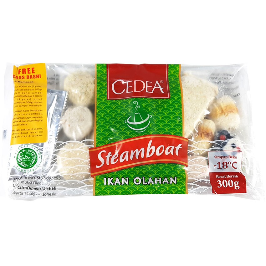 Jual CEDEA STEAMBOAT SET 300 G | Shopee Indonesia