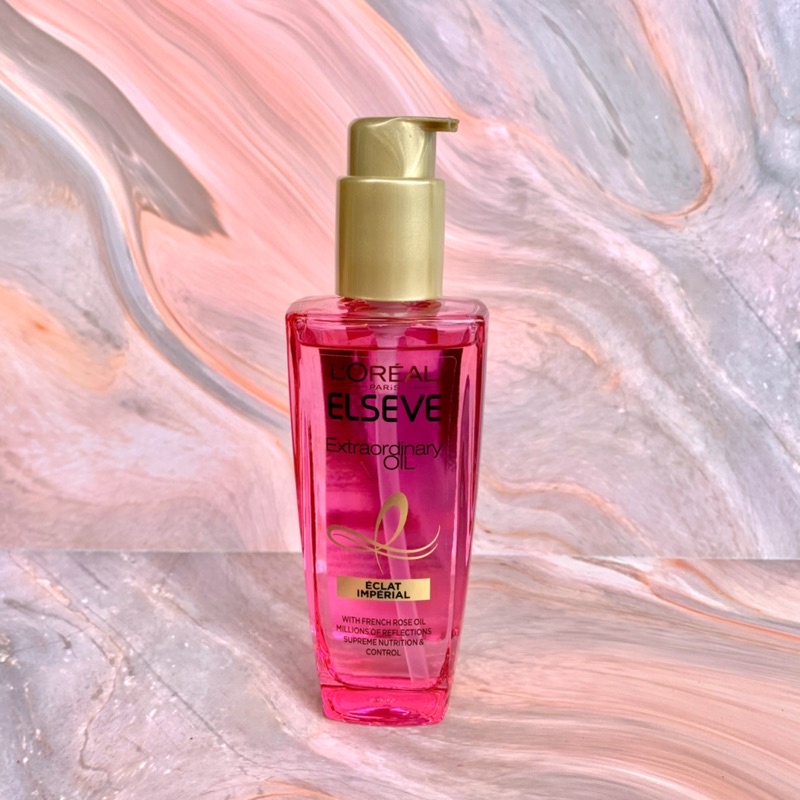Jual Loreal Paris Elseve Extraordinary Oil Pink | Shopee Indonesia