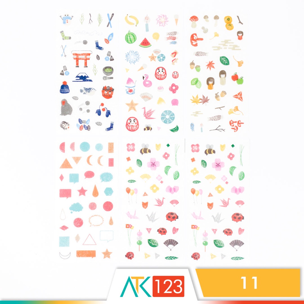 Jual Stiker Estetik Karakter Kartun Lucu / Cartoon / Doodle / Nature ...