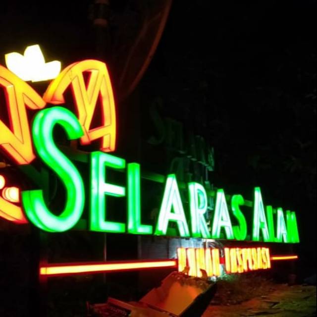 Jual Tulisan Huruf Timbul Signage Nyala Lampu Led Bahan Acrylic ...