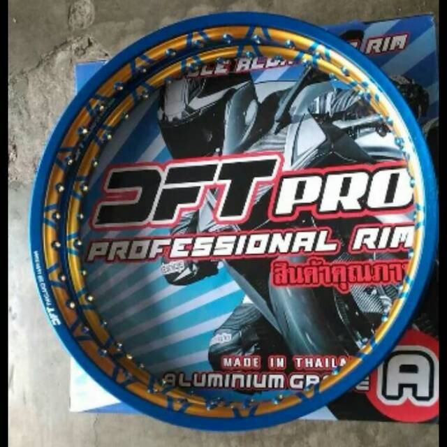 Jual Velg dft v line ring 17 L 140 plus jari2 two tone | Shopee Indonesia