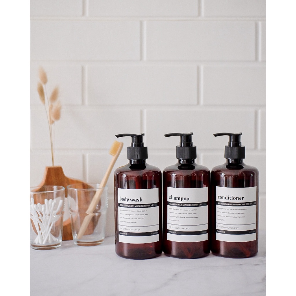 Jual BOTOL SABUN SHAMPOO CUCI TANGAN CUCI PIRING HAND SANITIZER 500ML ...