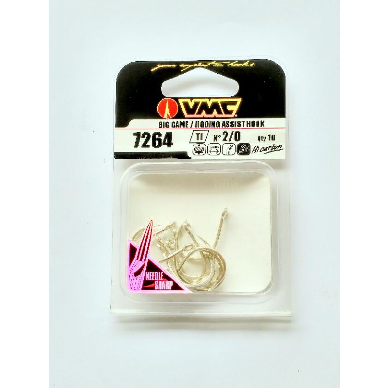 Jual VMC 7264 SIZE 2/0 JIGGING HOOK | Shopee Indonesia