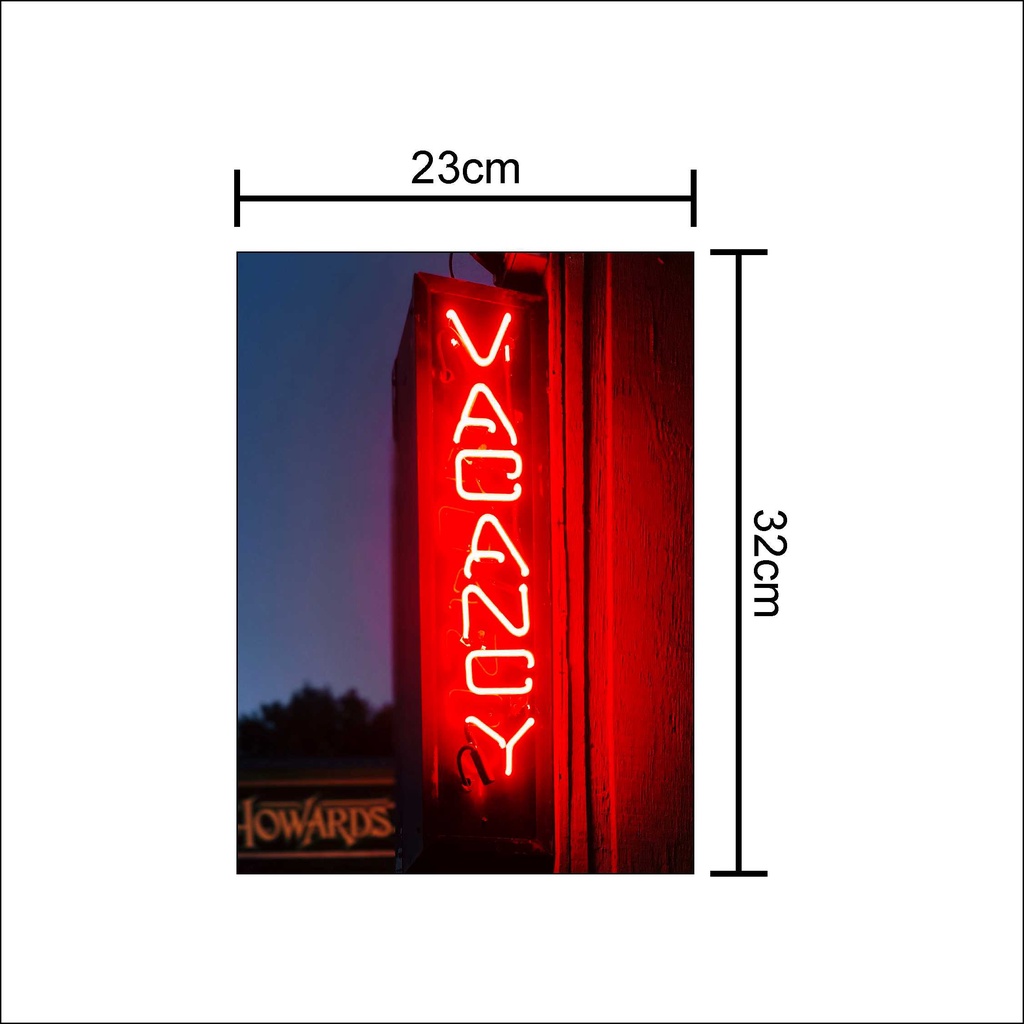 Jual Poster Dinding Aesthetic Red Neon Series Wallpaper Dekorasi Hiasan ...